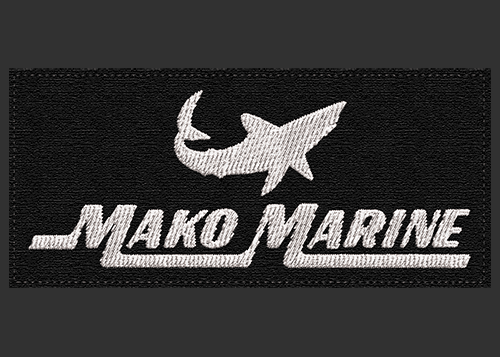 Parche Bord. Mako Marine - Kamisetas.com